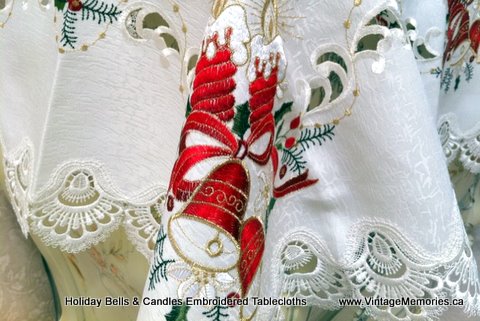 Vintage & Memories - Christmas Tablecloth